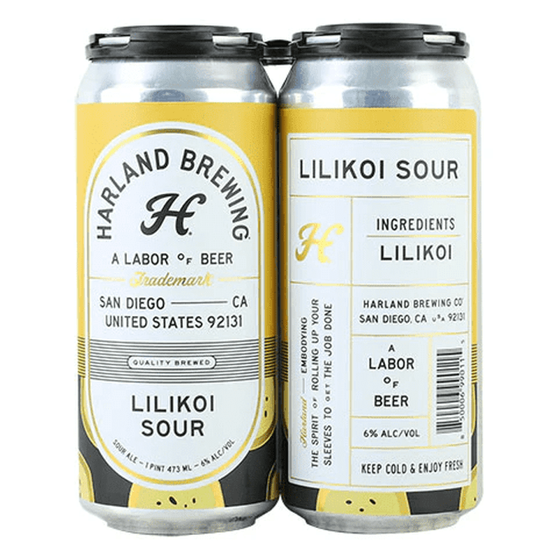 Harland Brewing 'Lilikoi Sour' 4-Pack